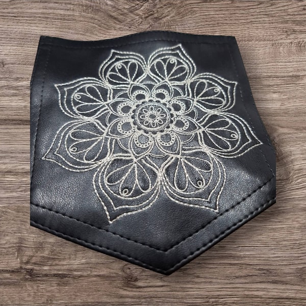 Mandala Machine Embroidery Design, Zen Designs, Run Stitch Design, 4 ...