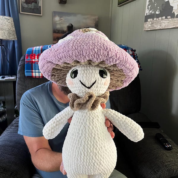 Mushroom Guy Crochet Pattern: Amigurumi Doll With Hat (PDF Pattern) - Etsy