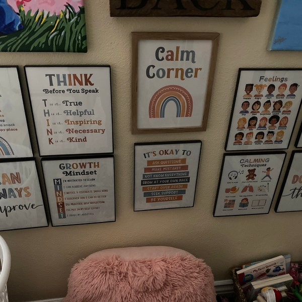 10 Principal Office Decor School Wall Art Posters Assistant Principal ...