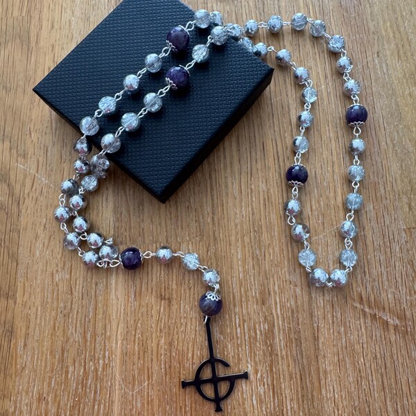 Ghost Band Rosary - Glow in the Dark - UV Reactive - Papa IV Blues ...