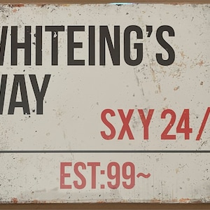 Welcome to the SKA BAR Metal Sign Horizontal Vintage Worn - Etsy UK