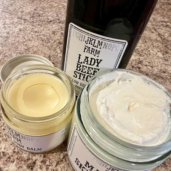 Tallow & Marrow Body Balm - Etsy