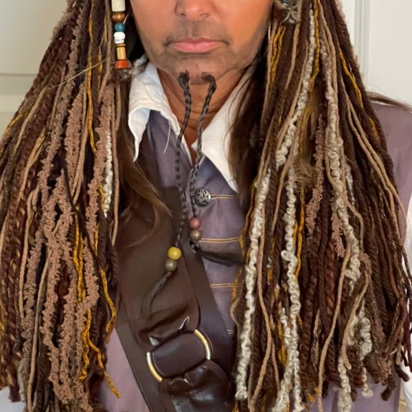 Leprechaun Beanie Hat & Beard, for Cosplay, Dressup, Soft Chemo ...