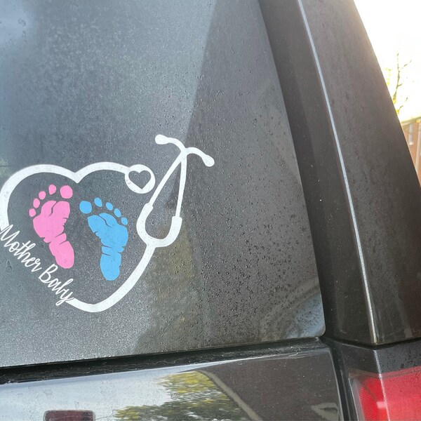 Nurse Decal | NICU Nurse | Baby Nurse | OB Nurse | Pediatric Nurse ...