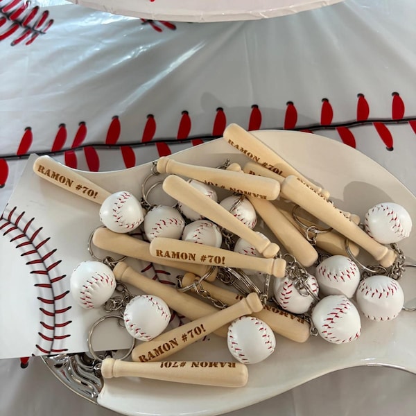 Personalized Baseball Keychains,baseball Gifts, Team Player Gifts ...