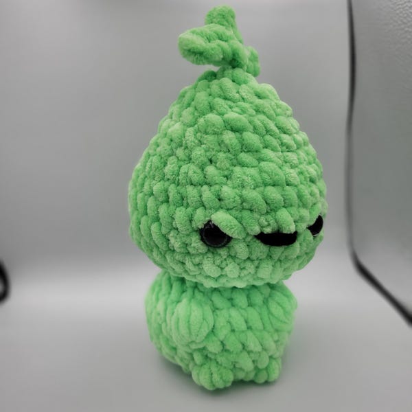 CROCHET PATTERN Ghost Stress Ball No Sew Amigurumi Crochet Squeeze ...