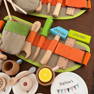 Personalised Wooden Train Set and Railway Train Toy - Etsy