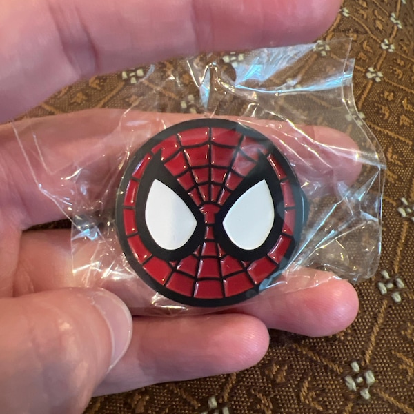 Spiderman Emblem Logo Lapel Pin Hat Pin - Etsy
