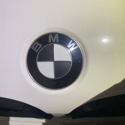 Black and Hot Pink MATTE Decals for BMW Badge, Roundel Inserts Stickers ...