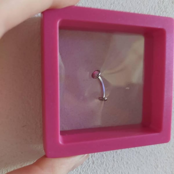 Titanium Fat Belly Button Ring Internally Threading 6/8/10/12/14mm ...