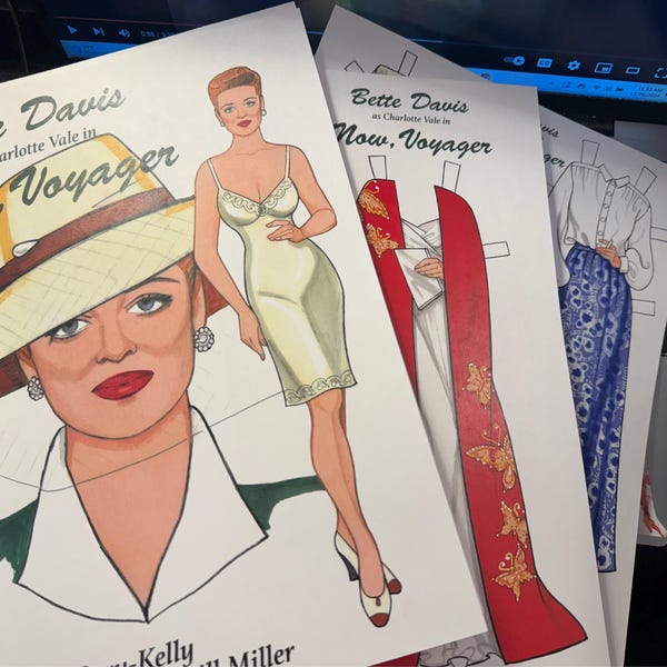 Red Paper Doll - Etsy