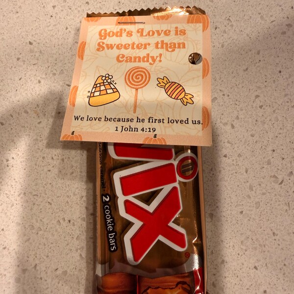 Christian Halloween Tags Trunk or Treat Christian Pumpkin Halloween ...