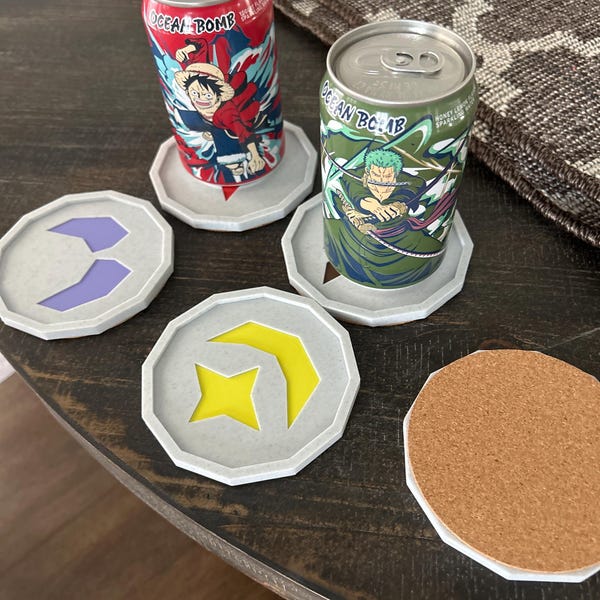 MTG Mana Coasters - Magic the Gathering - 3D Printed MTG Coasters With ...