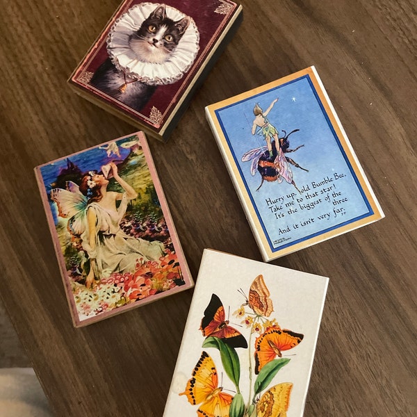 Large Matchboxes | Handmade in Oregon | Choose 2+ & Save! | Vintage ...