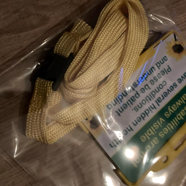 ADHD and ODD Awareness ID Card and Lanyard - Etsy