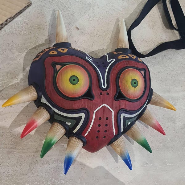 The Legend of Zelda: Majora's Mask Stone Mask - Handmade Cosplay ...