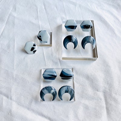 3-piece Round Mini Set // Best Acrylic Styling Blocks for Flat Lay ...