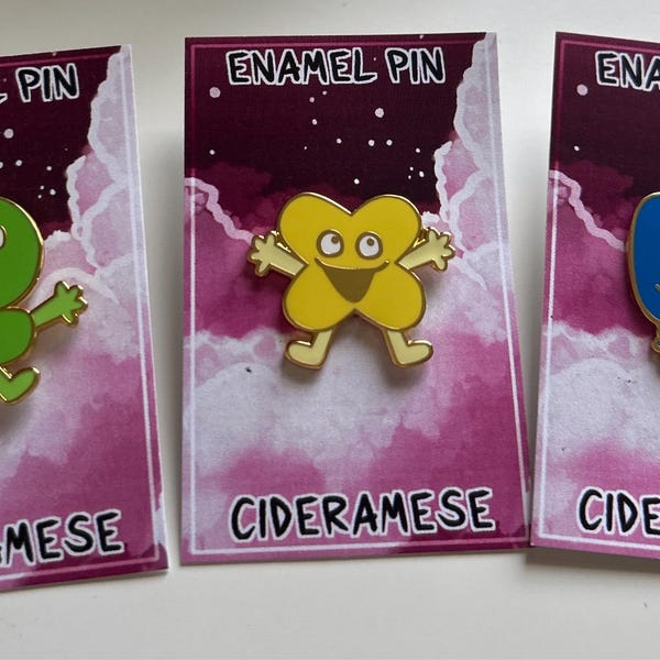 BFB X Enamel Pin BFDI - Object Show - Etsy