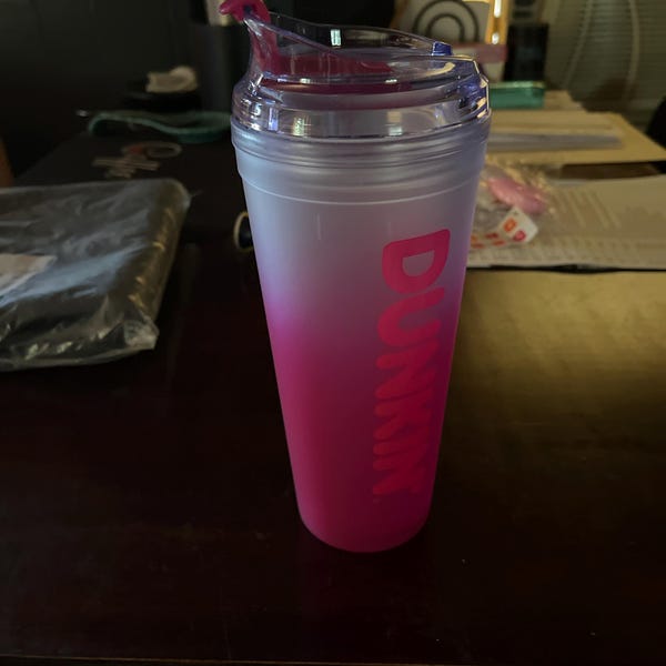 NEW 2023 Spring Original DUNKIN’ 24oz Ombre Acrylic Rainbow Tumblers - Etsy