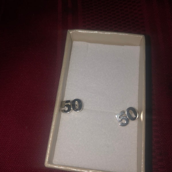 14k Gold at Sign Stud Earrings - Computer Symbol Solid Gold Jewelry - Etsy