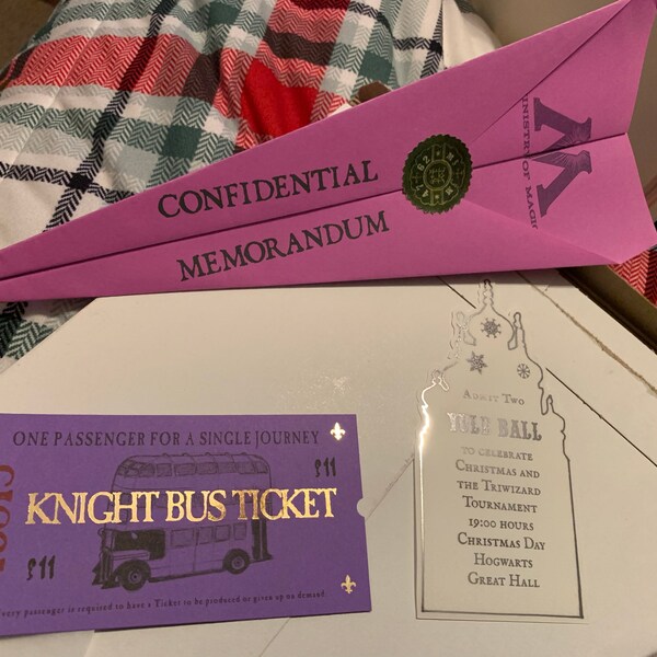 Purple Bus Ticket - Etsy