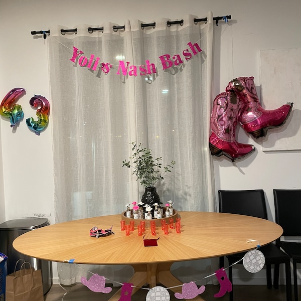 Custom Nash Bash Banner, Nashville Bachelorette Banner, Nash Bash Sign ...