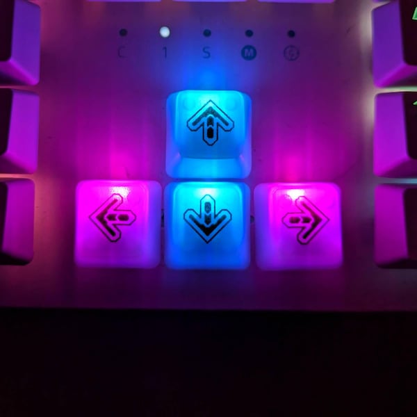 DDR Arrow Keycap Set - Etsy