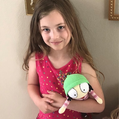 Crochet Sarah Toy , Stuffed Doll , Plush Toy Sarah , Crochet Doll Sarah ...