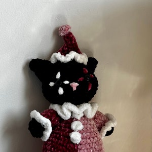 Crochet Jester Kitty and Bunny Pattern. Crochet Jester Bunny. Crochet ...