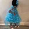 Els Inspired Dress, Frozen Inspired Girl Dress, Frozen Costume, Girl ...