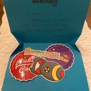 Fallout Mini Nuke Sticker - Etsy