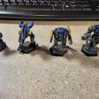 Caesar Alternate Battletech Mechwarrior Miniature WITH BASE - Etsy