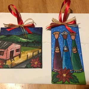 Recycled Paper Three Kings with Capilla del Cristo 11x14 | Etsy