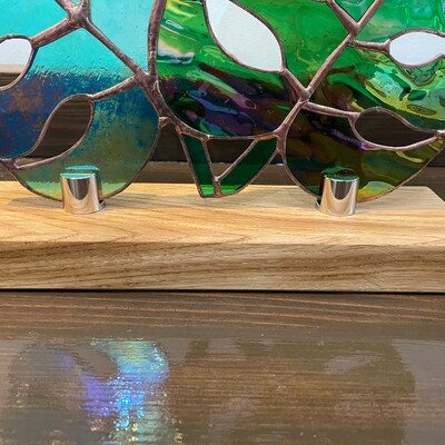 Fused Glass Display Stands With Central Groove for Glass Fusion Stands ...