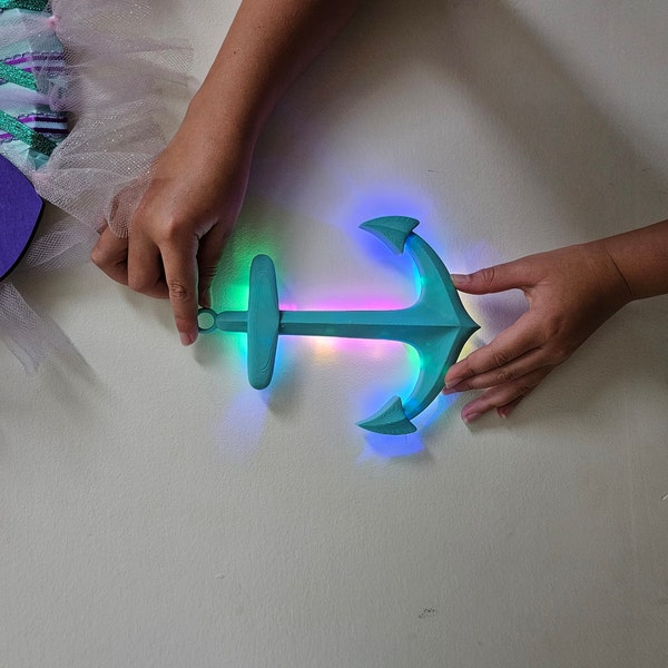 Cruise Door Glowing Anchor Magnet (small) - 3D Printed Cruise Ship ...