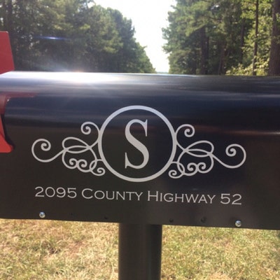 Mail Box Decal Mailbox Decals for Your Home Includes Two 2 Decals - Etsy