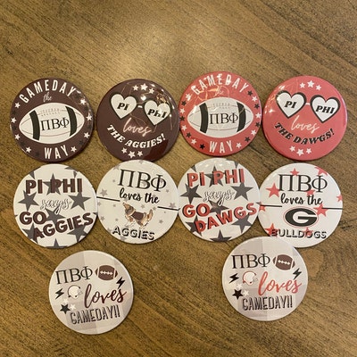 Custom School Logo Pin - Etsy