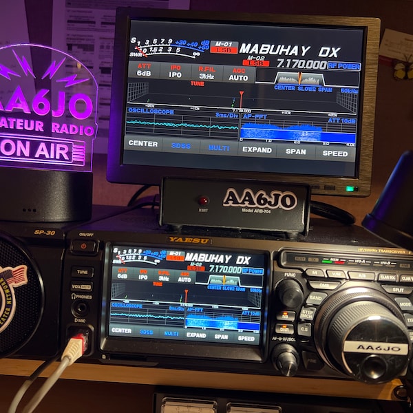 Ham Radio Lighted on Air Callsign Display LED - Amateur Radio Operator ...