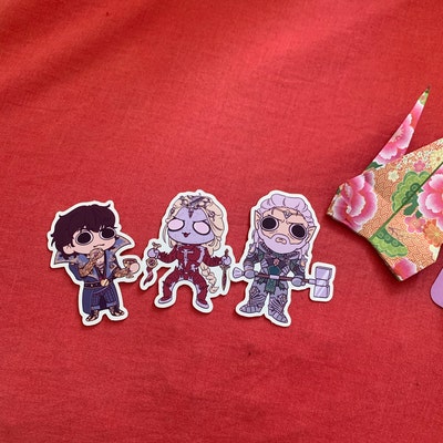 Baldur's Gate 3 Goober Character Stickers - Etsy