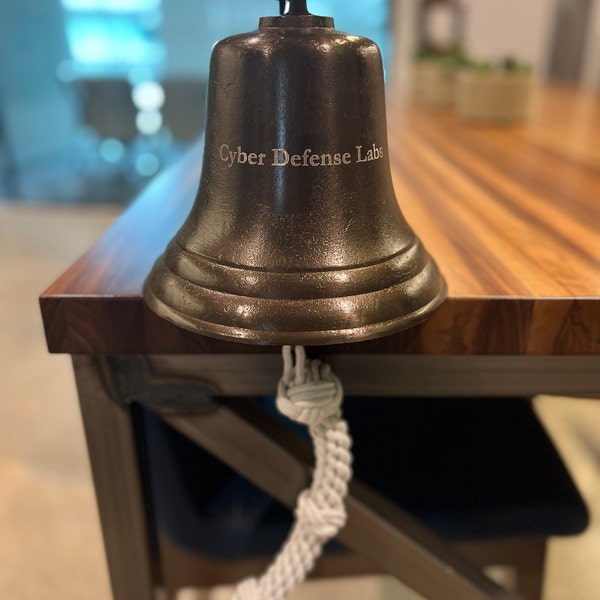 Engraved 8 Inch Distressed Brass Wall Bell>>> Shipping in Time for ...