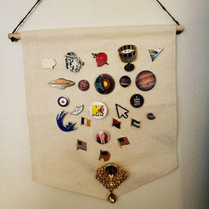 Enamel Pin Display Banner Multiple Sizes Badge Display - Etsy