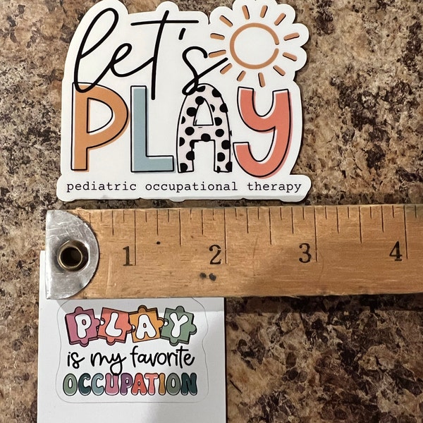 Occupational Therapy Sticker | "helping You Grow" Sticker | OT Sticker ...
