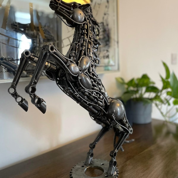 Steampunk - the Life Size Metal Monster (made-to-order) - Etsy