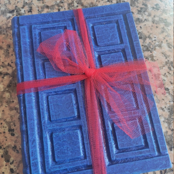 Doctor Who Inspired River Song TARDIS Diary Journal Handmade - Etsy
