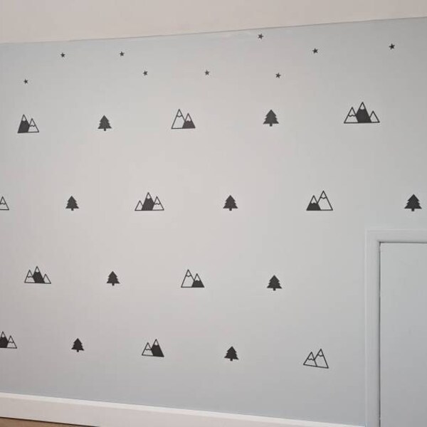 Teepee Tent Decal - Choose Your Color, Tipi Wall Decals, Stickers ...