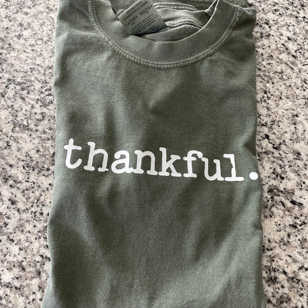 Thankful Shirt, Thanksgiving Shirt, Pumpkin Shirt, Womens Thanksgiving ...