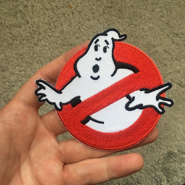 Ghostbusters Uniform Embroidered Sew on Iron on Patch Badge Patch Stantz Venkman Zeddemore ...