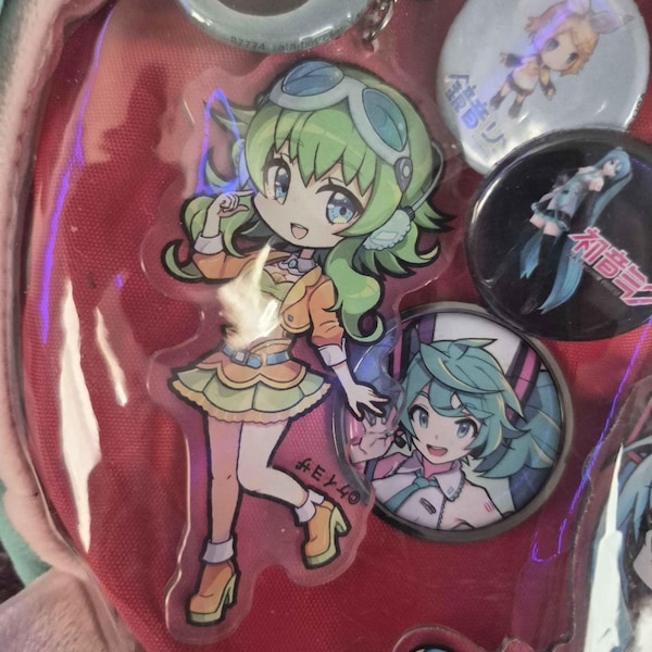 GUMI Synthv - 3" Rounded Acrylic Keychain - Etsy