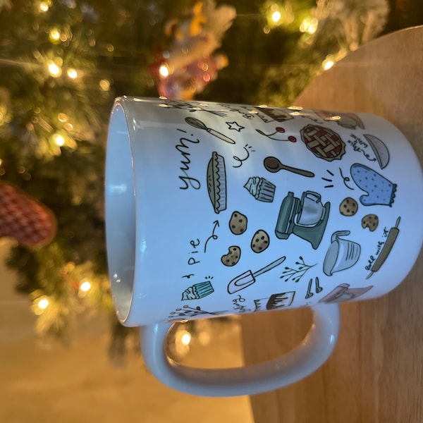Baking Mug, Pastry Chef Gift, Baking Lovers, Gifts for Bakers, Baking ...