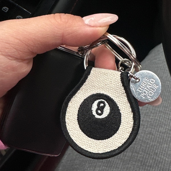 Patch Keychain - 8 Ball - Etsy